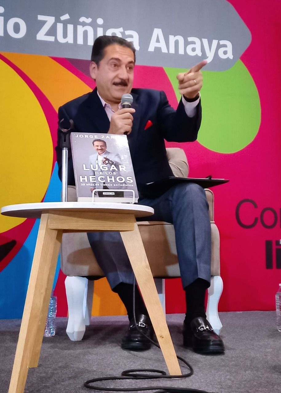 Presenta Jorge Zarza libro que narra 25 años de trayectoria ...